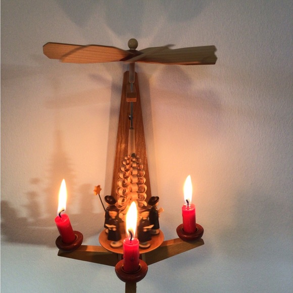 Holiday | Rare Vintage East Germany Schwarzenberg Wall Pyramid 196s ...